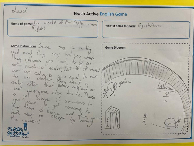 Design an Active Game results - Teach Active