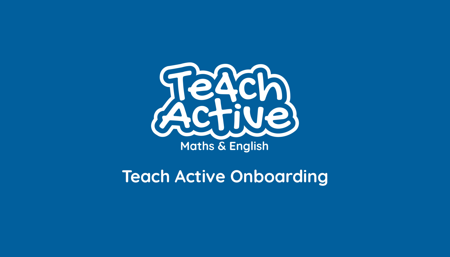 Welcome to your Teach Active subscription - Teach Active