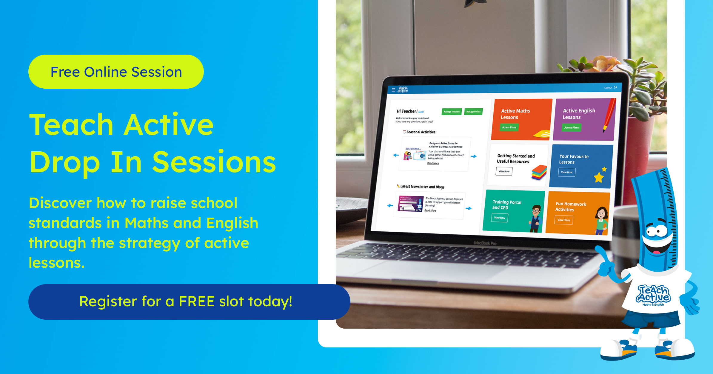 Transform your school’s Maths results with Teach Active Maths: online drop-in sessions now ...